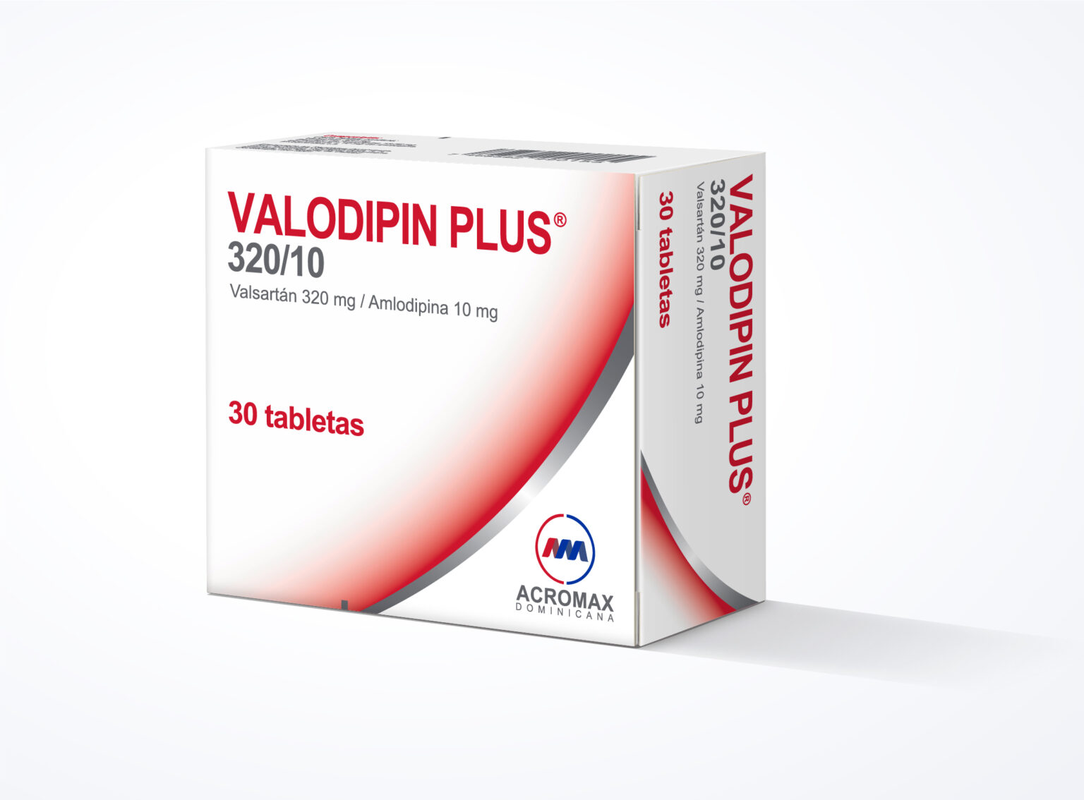 VALODIPIN PLUS 320/10 mg – Acromax Dominicana