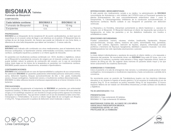 BISOMAX 5 – Acromax Dominicana