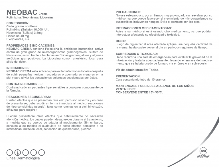NEOBAC – Acromax Dominicana