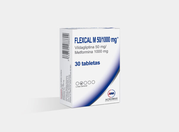 FLEXCAL M 50/1000 mg – Acromax Dominicana