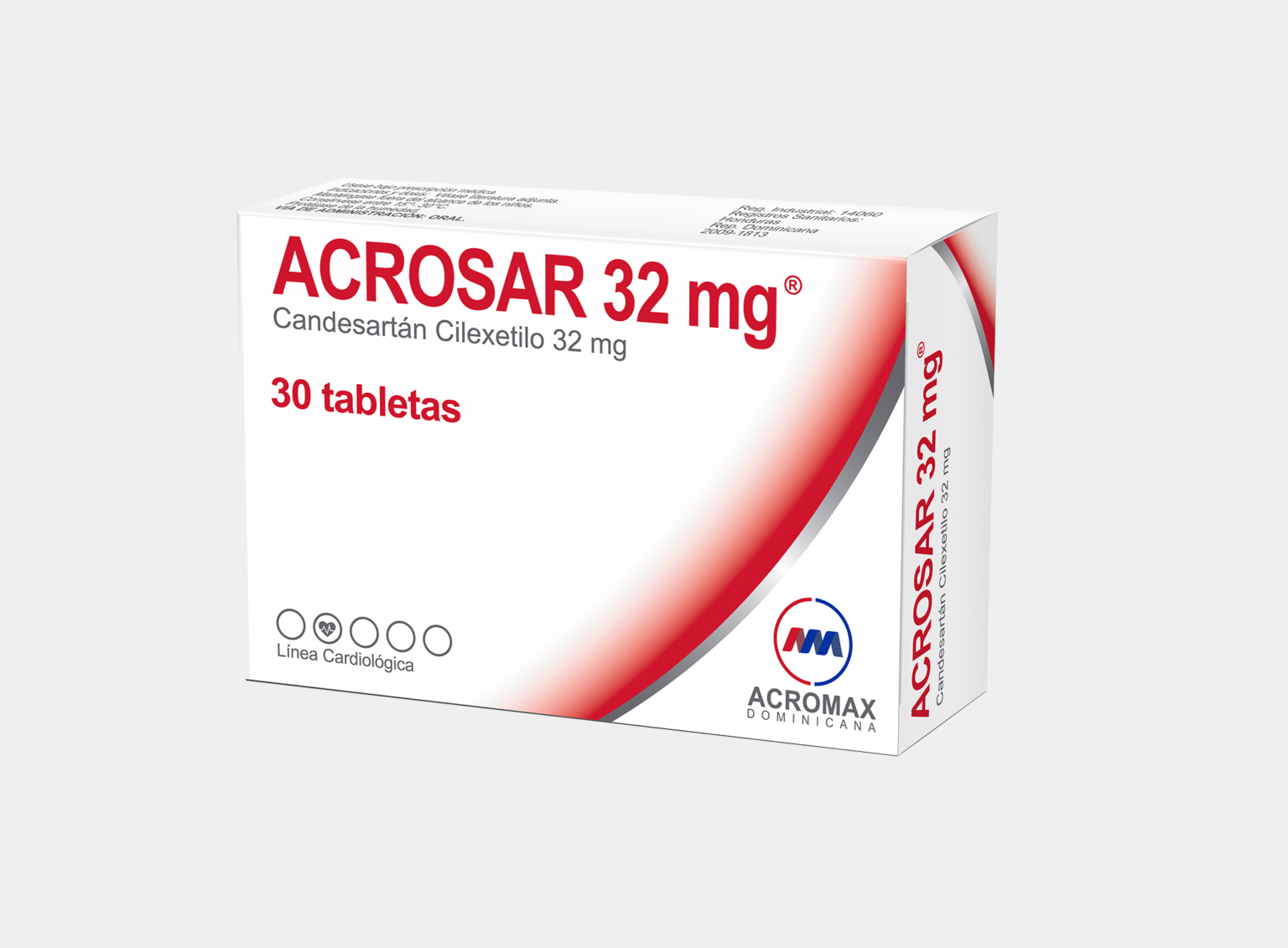 ACROSAR 32 mg – Acromax Dominicana
