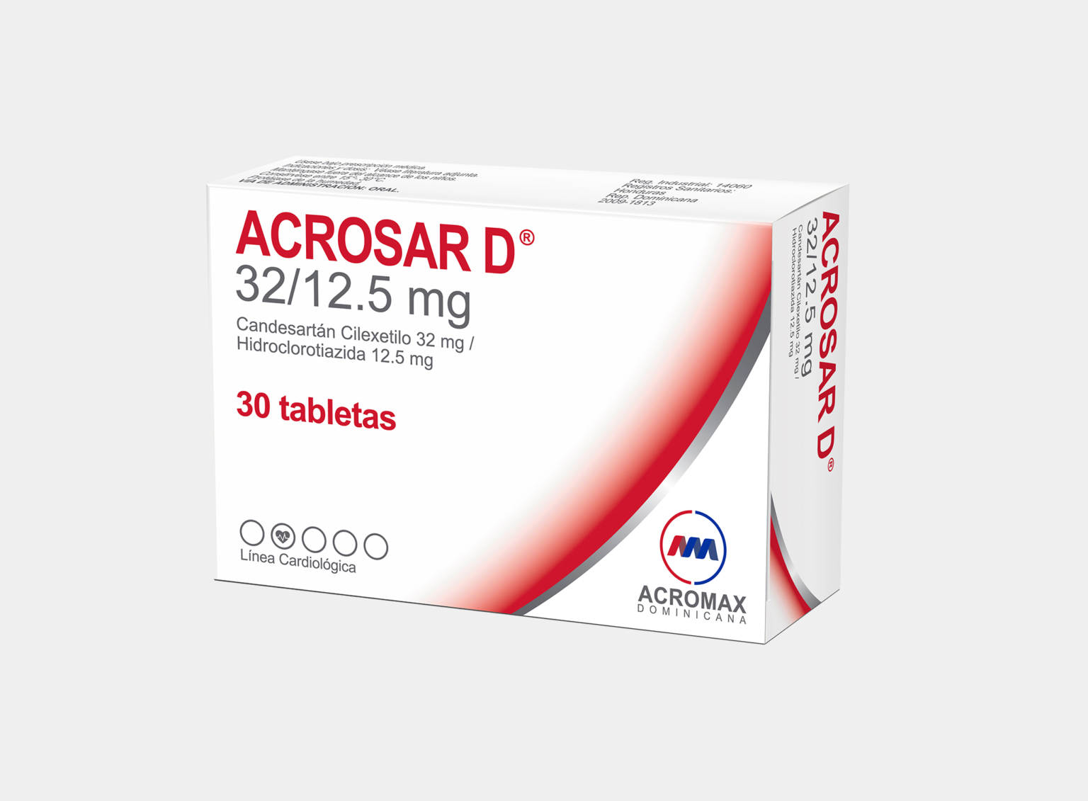 ACROSAR D 32/12.5 mg – Acromax Dominicana