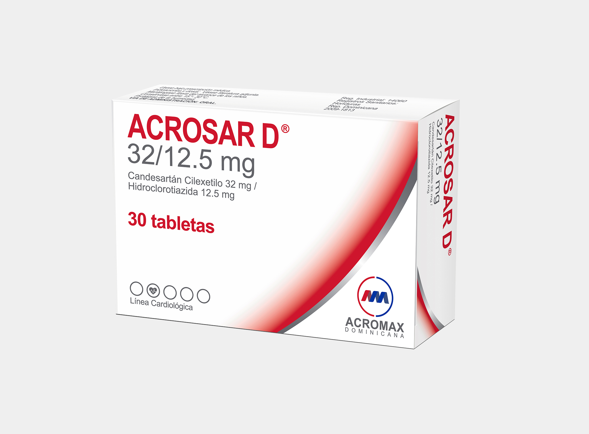 ACROSAR D 32 12 5 Mg Acromax Dominicana