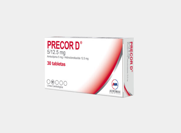 PRECOR D 5/12.5 mg – Acromax Dominicana