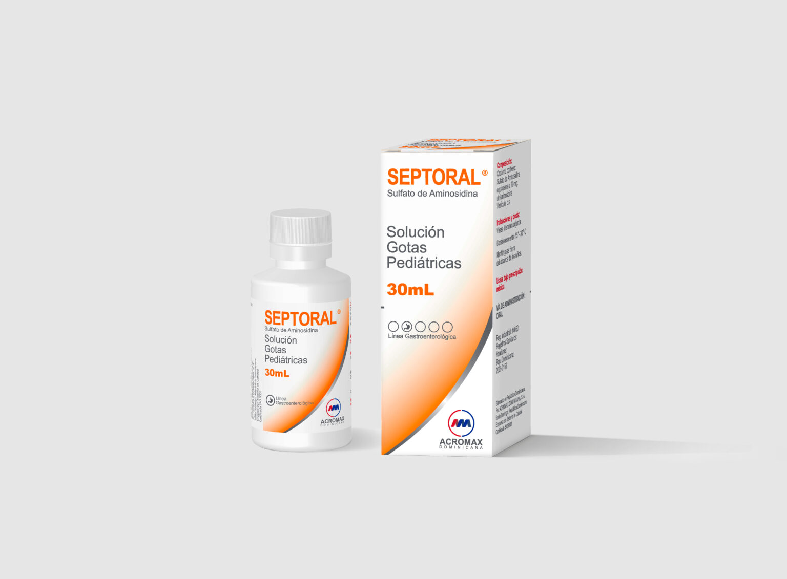 SEPTORAL GOTAS – Acromax Dominicana