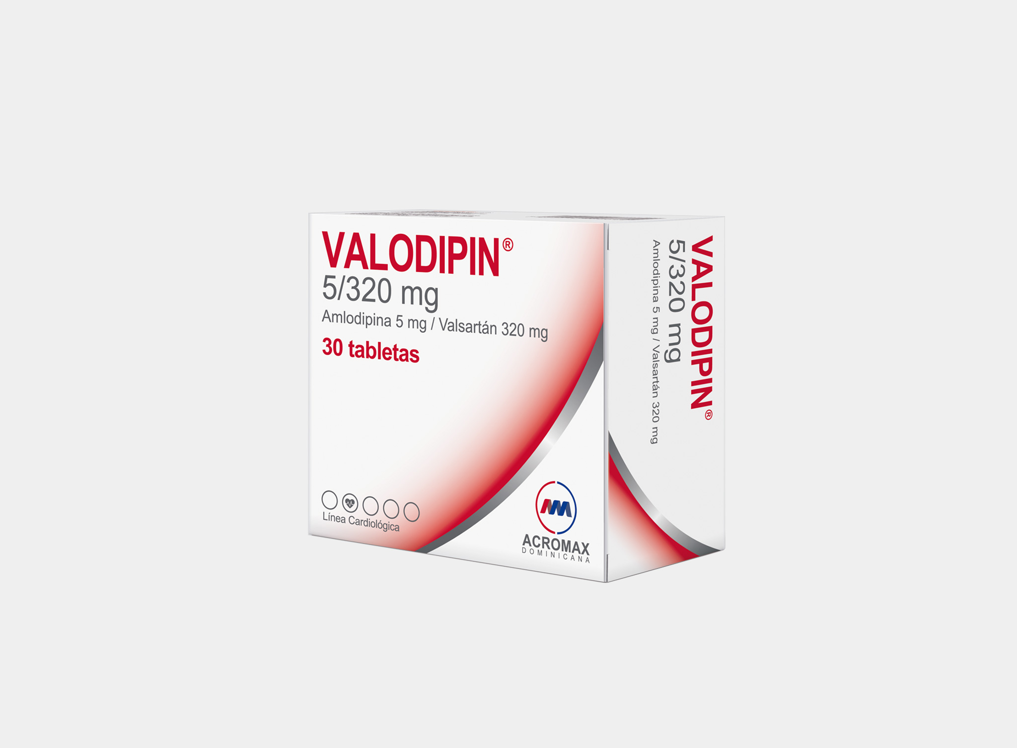 VALODIPIN 5/320 mg – Acromax Dominicana