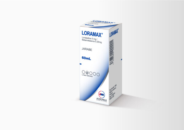 LORAMAX JARABE – Acromax Dominicana