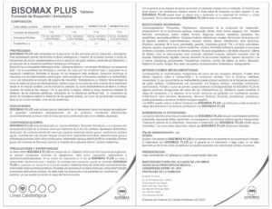 BISOMAX PLUS 10/5 mg – Acromax Dominicana
