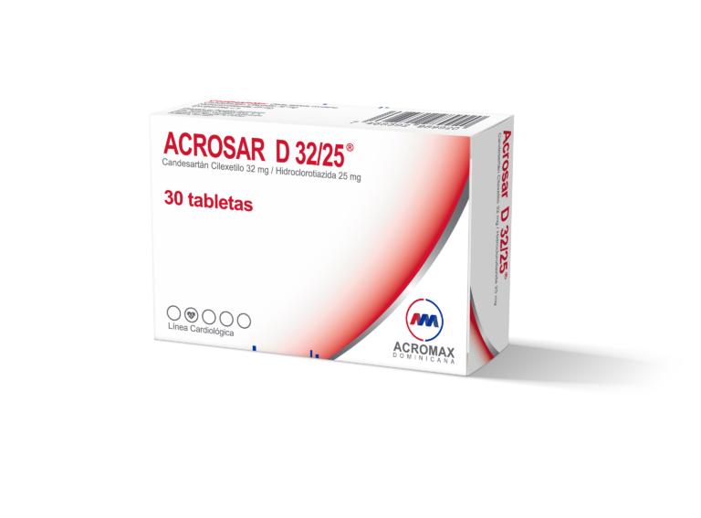 ACROSAR D 32/25 mg – Acromax Dominicana
