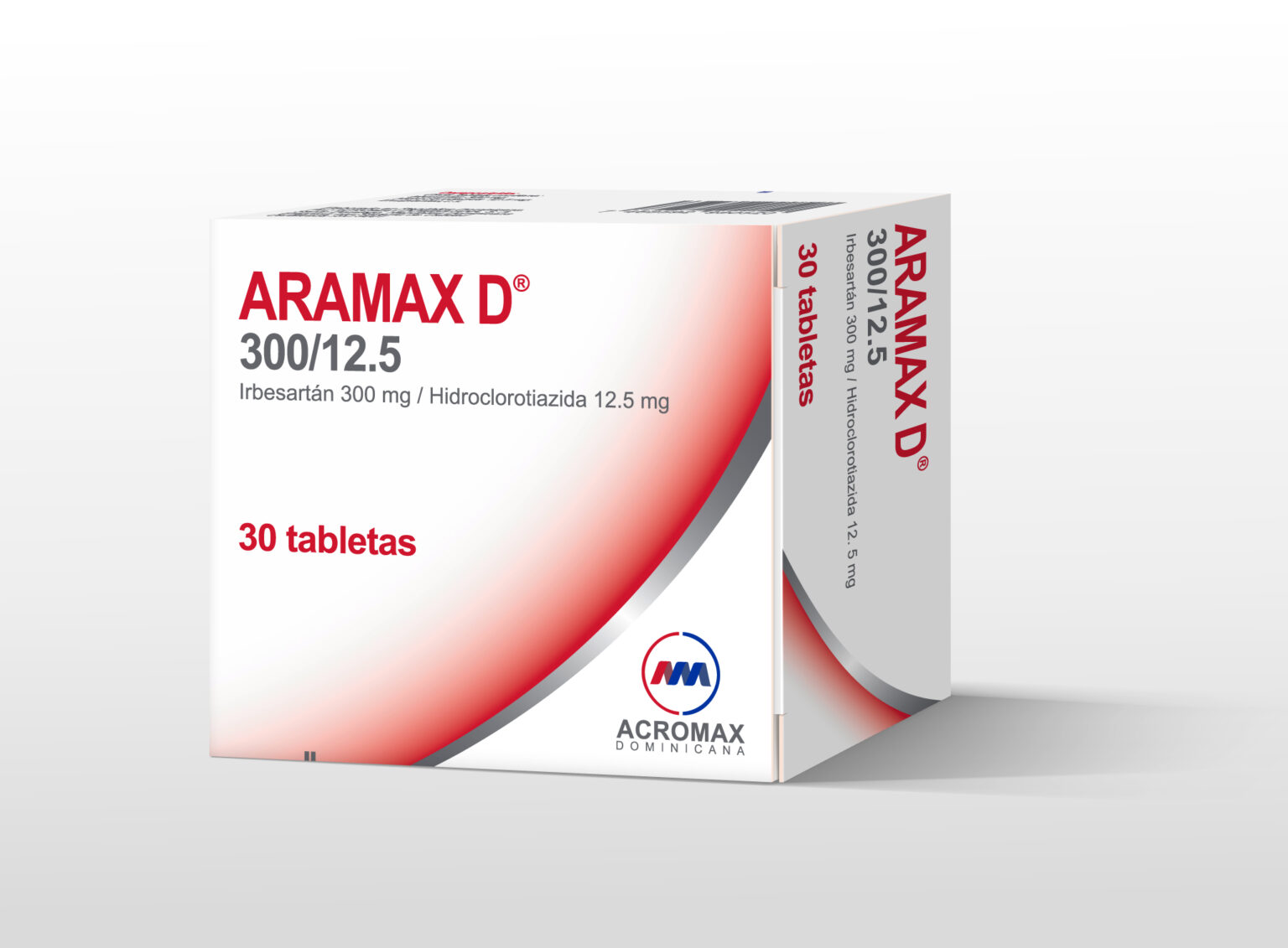 ARAMAX D 300/12.5 mg – Acromax Dominicana