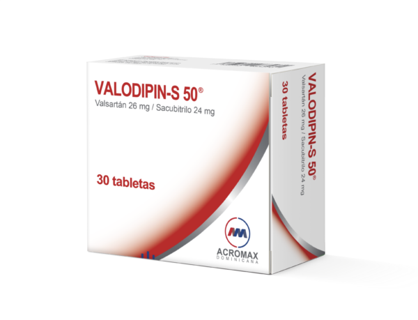 VALODIPIN-S 50 – Acromax Dominicana